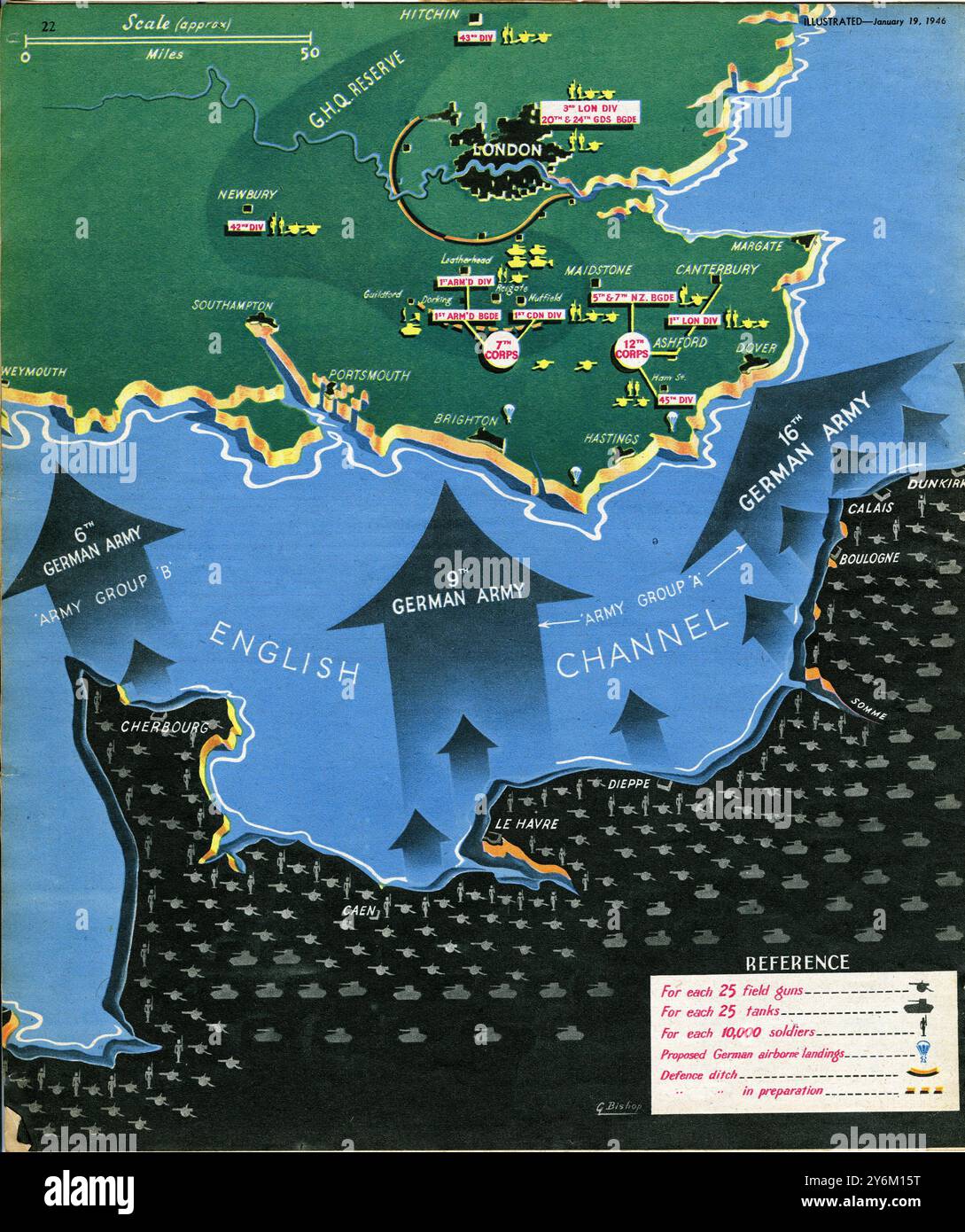 Battle of britain map wwii hi-res stock photography and images - Alamy