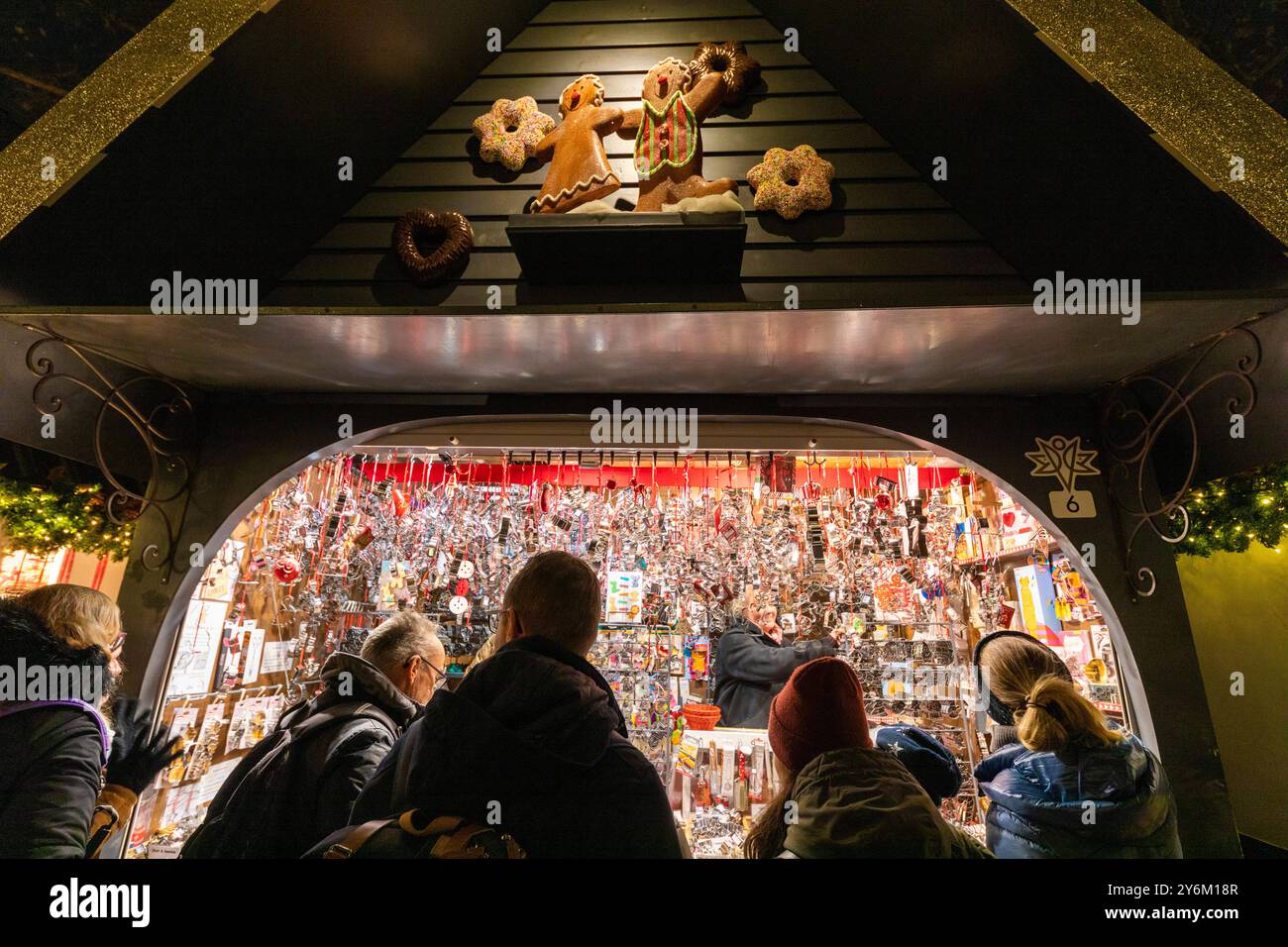 Germany, Christmas market. Angels market Stock Photo - Alamy