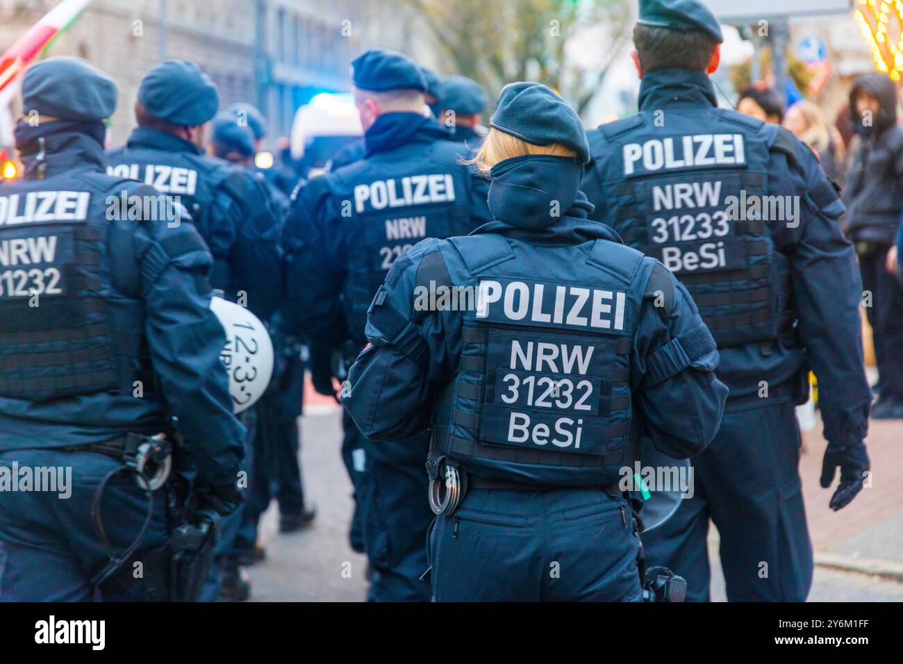 Germany, Polizei, german police Stock Photo - Alamy