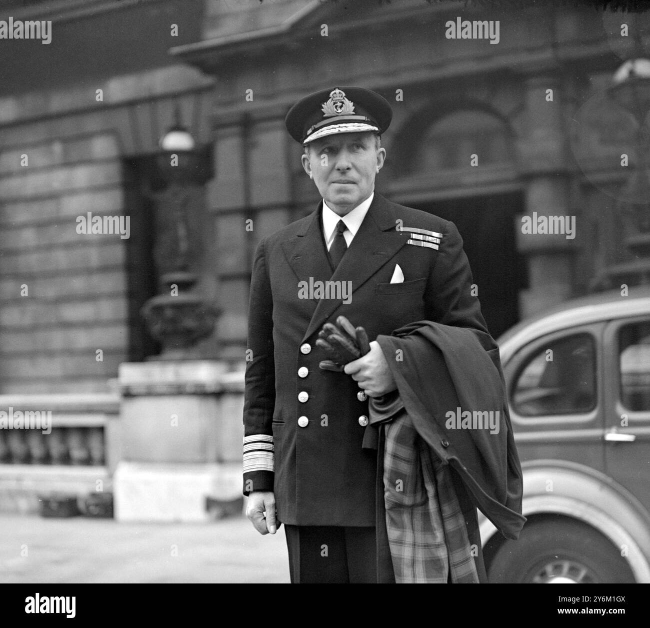 At the Admiralty. Vice Admiral Sir Geoffrey Blake, D.S.O. called back ...