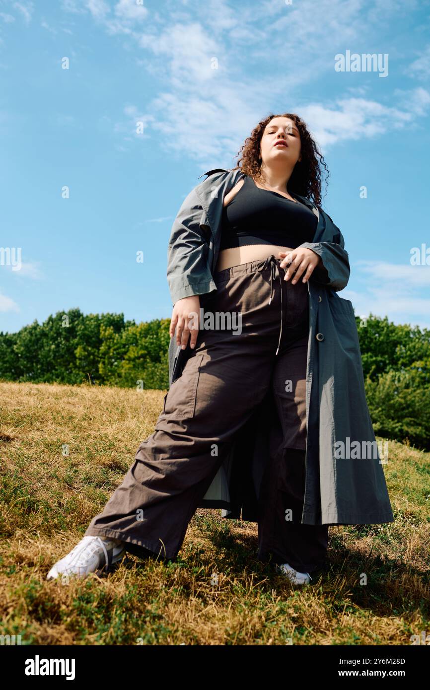 Woman radiant glow stands hi-res stock photography and images - Alamy