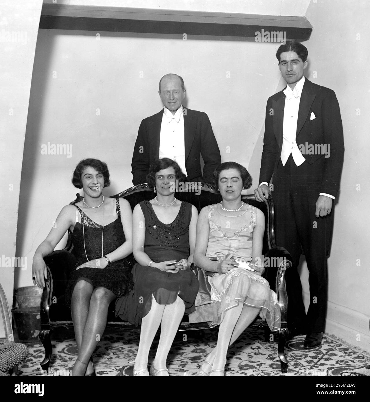 New Forest Hunt Ball at Brockenhurst, Hampshire. Miss Renny, Mrs ...