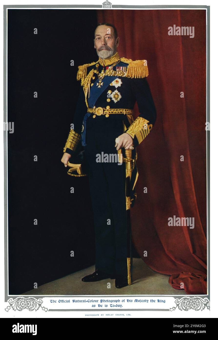 King George V 1935 Stock Photo - Alamy