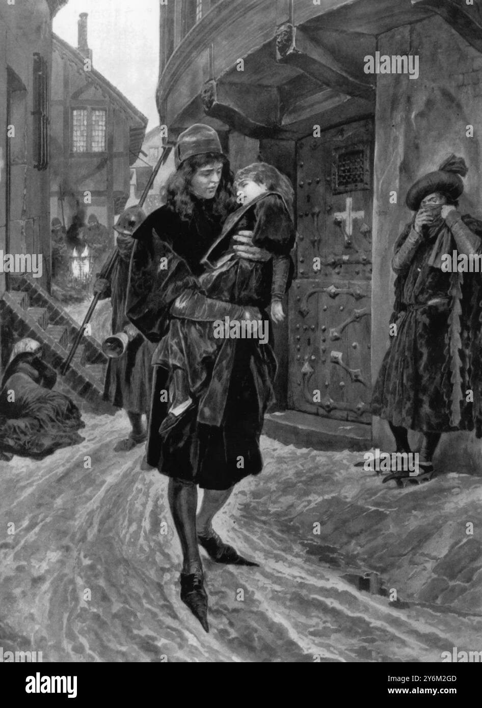Black death plague hi-res stock photography and images - Alamy