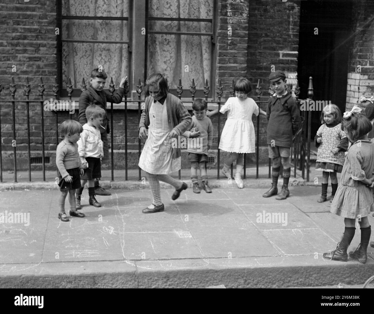 National Playing Fields Association Waterloo Slum District, London ...