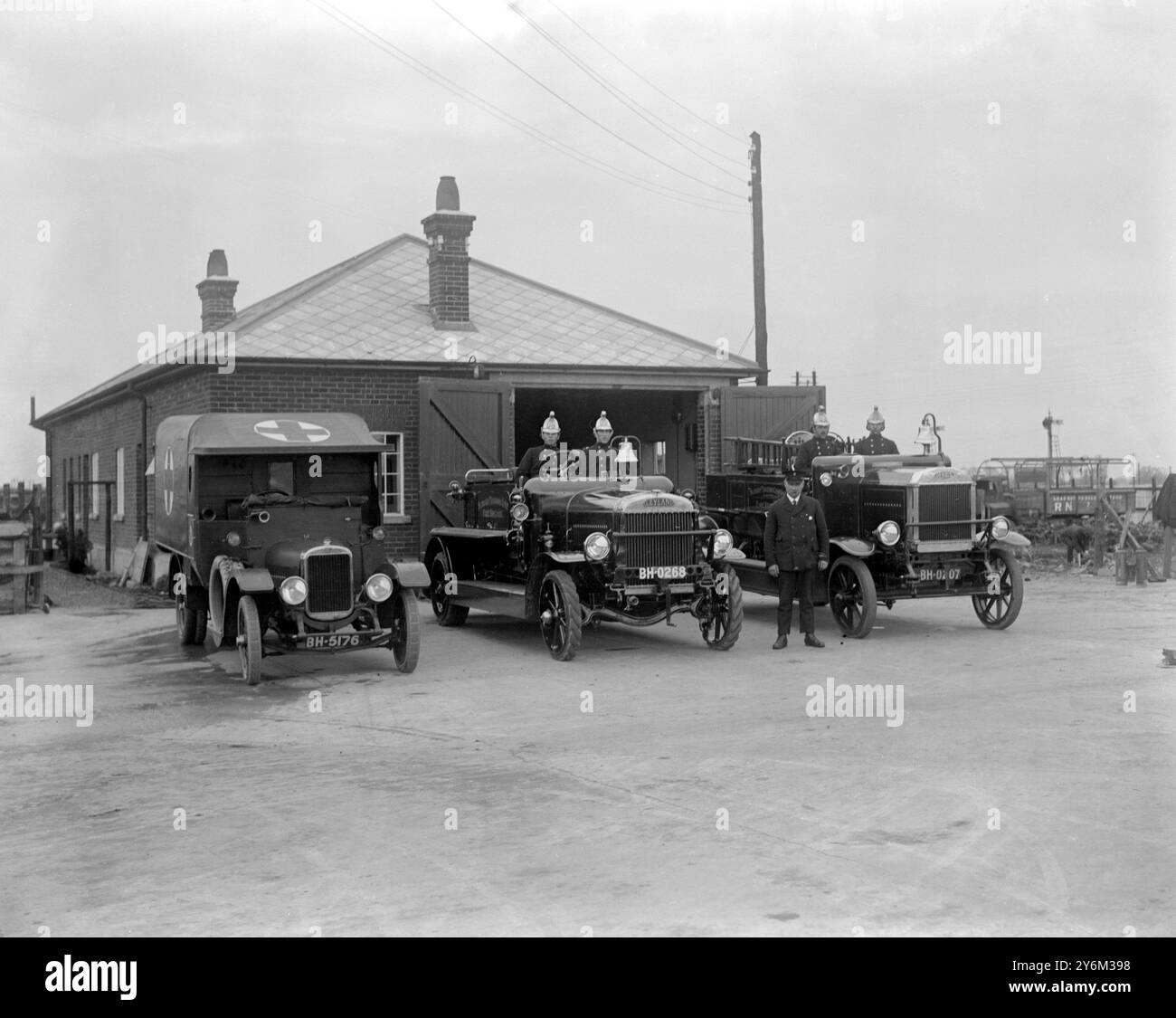 The Slough Trading Depot. The Private Fire Brigade. possibly 1920 1920s ...