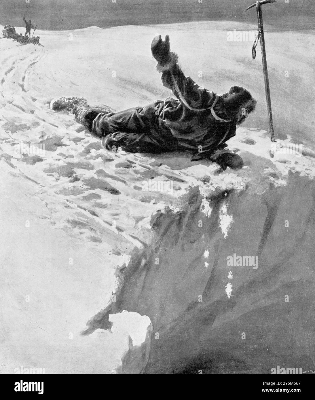 The loss of lieutenant Ninnis, of the Australasian Antarctic Expedition ...
