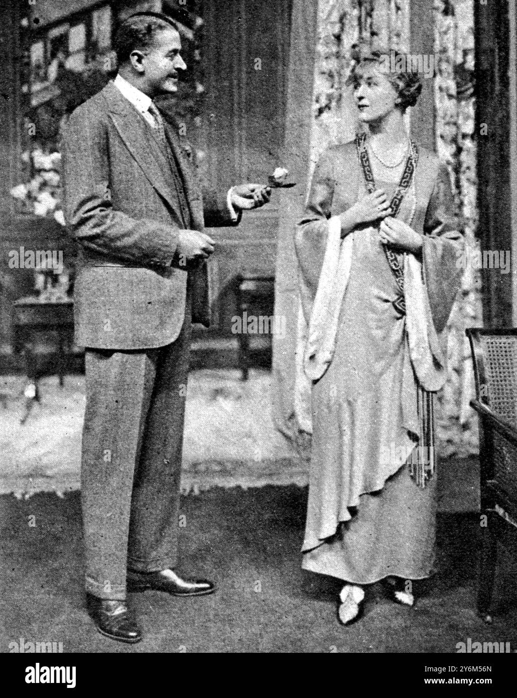 The fair rival in "Our Betters" at the Globe Theatre: Lady George ...