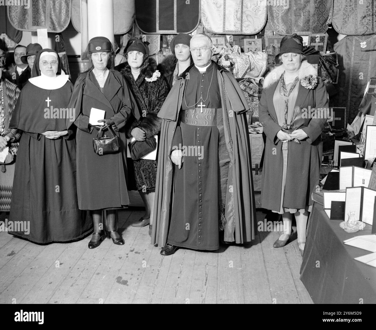 Exhibition of vestments and altar requisites at the Convent of ...