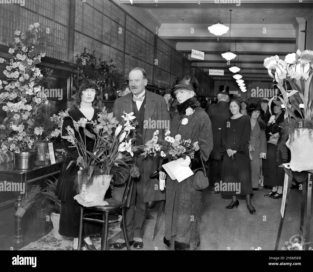 Charity Shopping Gala at Holdron's, Peckham. Lady Lavery and Viscount ...