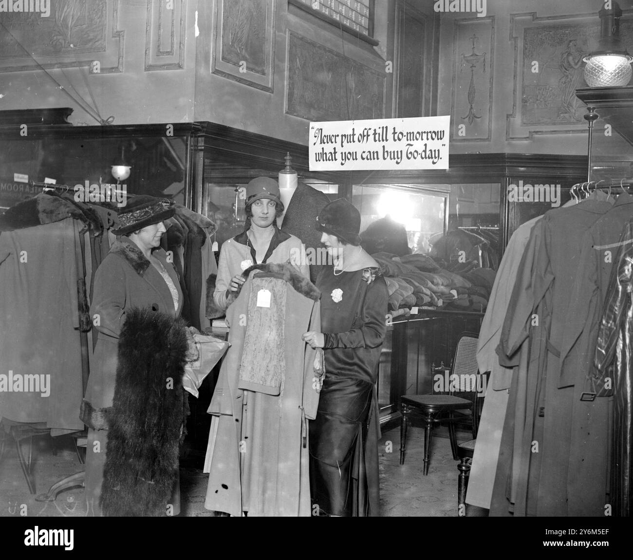 Charity Shopping Gala at Holdron's, Peckham. Lady Mary Herbert ...