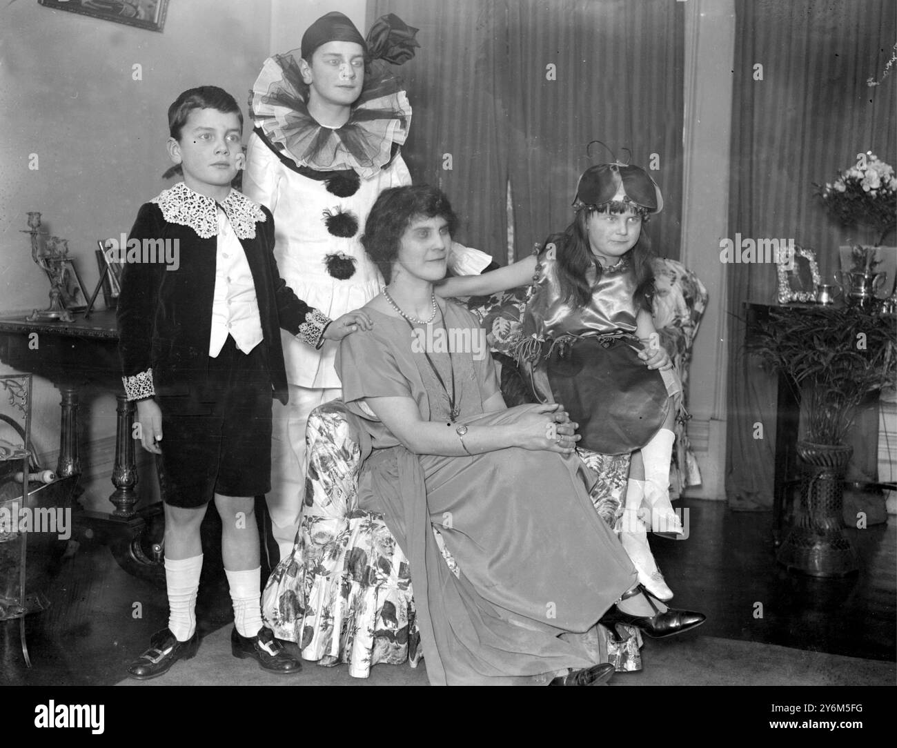 Countess of Clancarty. and her children, the Honourable Power Le Poer ...