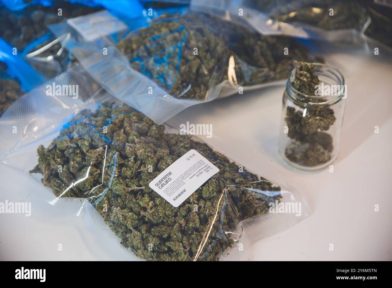 Hemp flower hi-res stock photography and images - Alamy