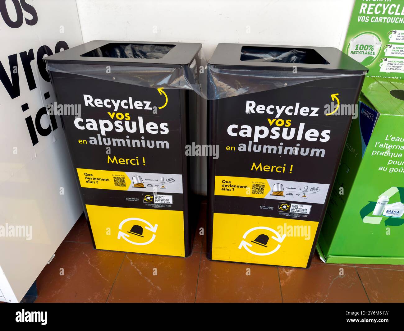 Aluminum capsule collector Stock Photo - Alamy