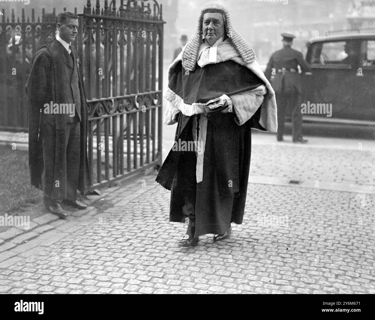 Judges at Westminster Abbey. Mr Justice (Sir Rigby) Swift. 1935 Stock ...