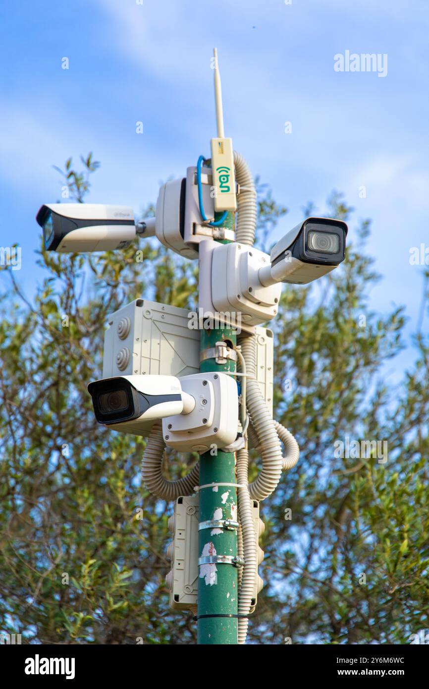 High tech security cameras hi-res stock photography and images - Alamy