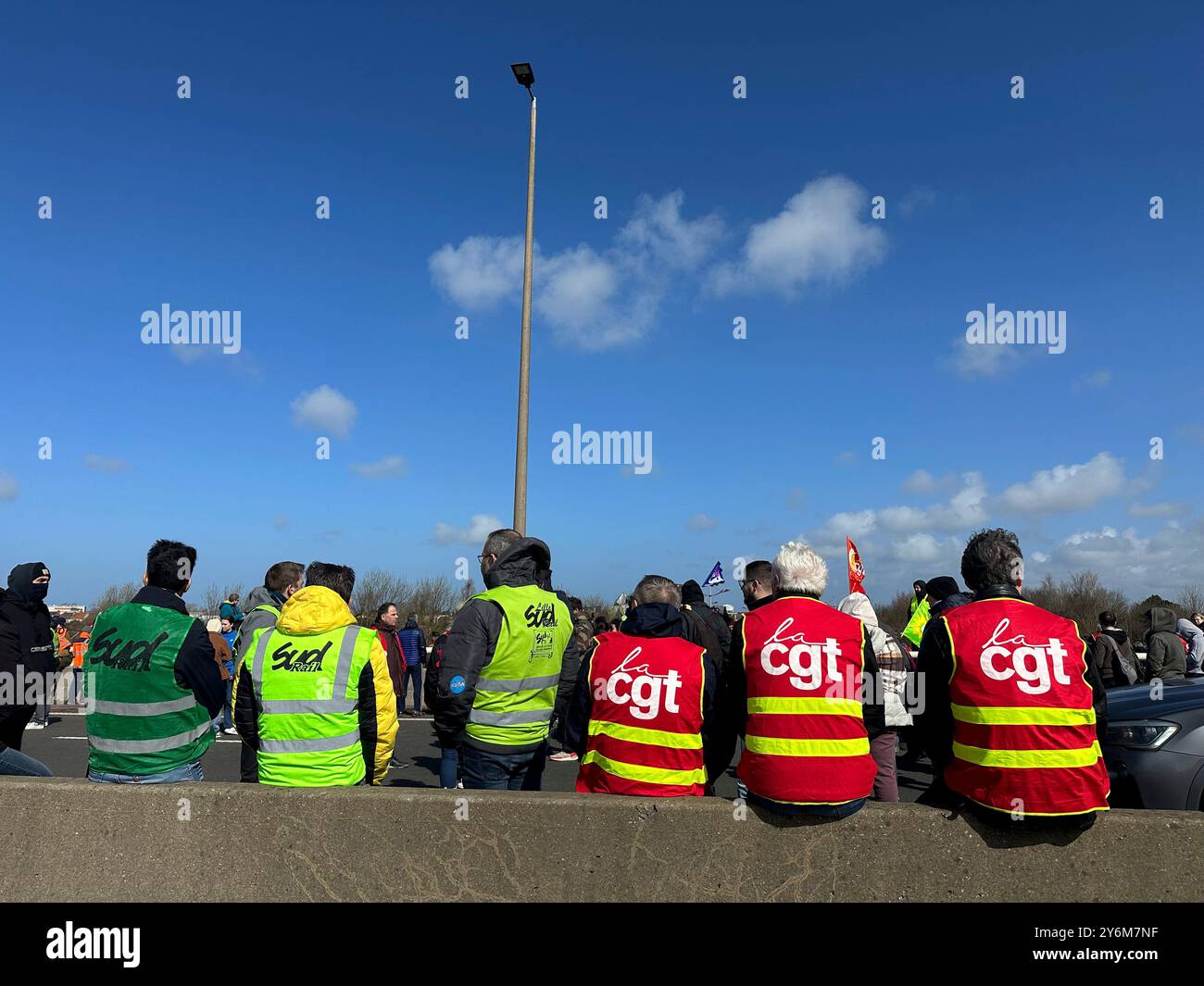 Notice board in a high school Stock Photo - Alamy