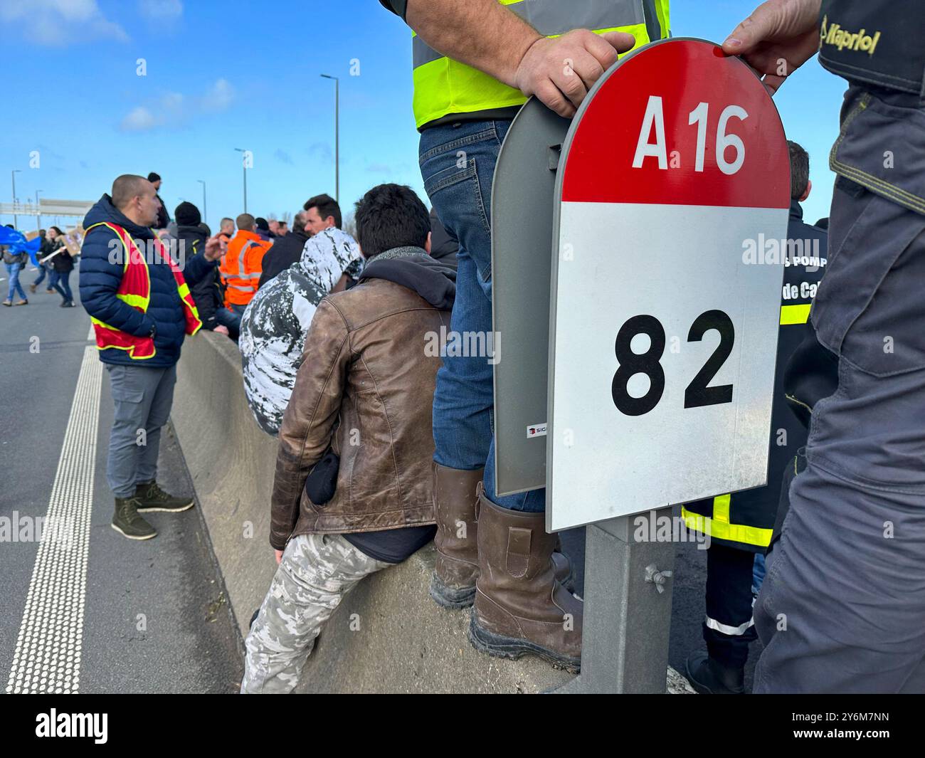 Notice board in a high school Stock Photo - Alamy