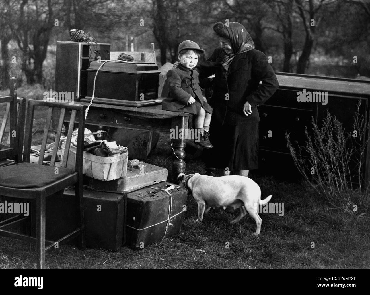 Ex Air Gunner D.F.M. evicted from his home. Twenty-nine year old Edward ...