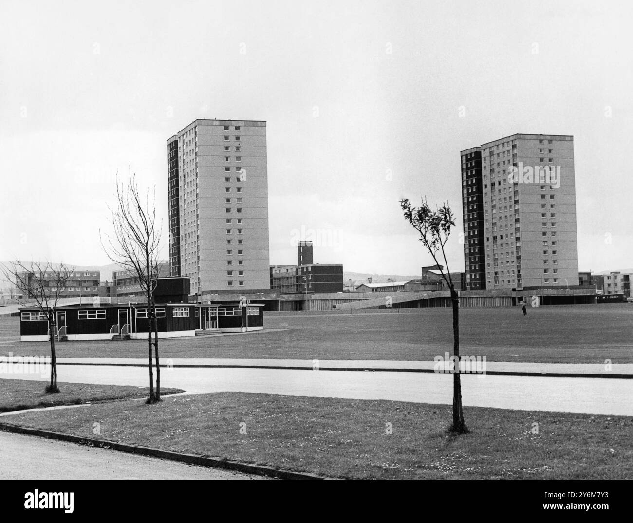 Living conditions housing types flats blocks hi-res stock photography ...