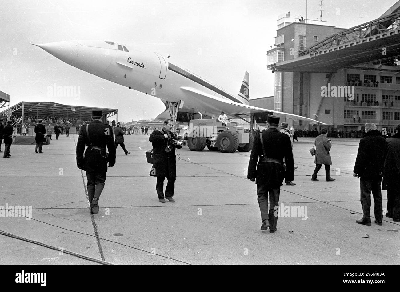 Toulouse, France: The Concorde, the world's first faster-than-sound ...