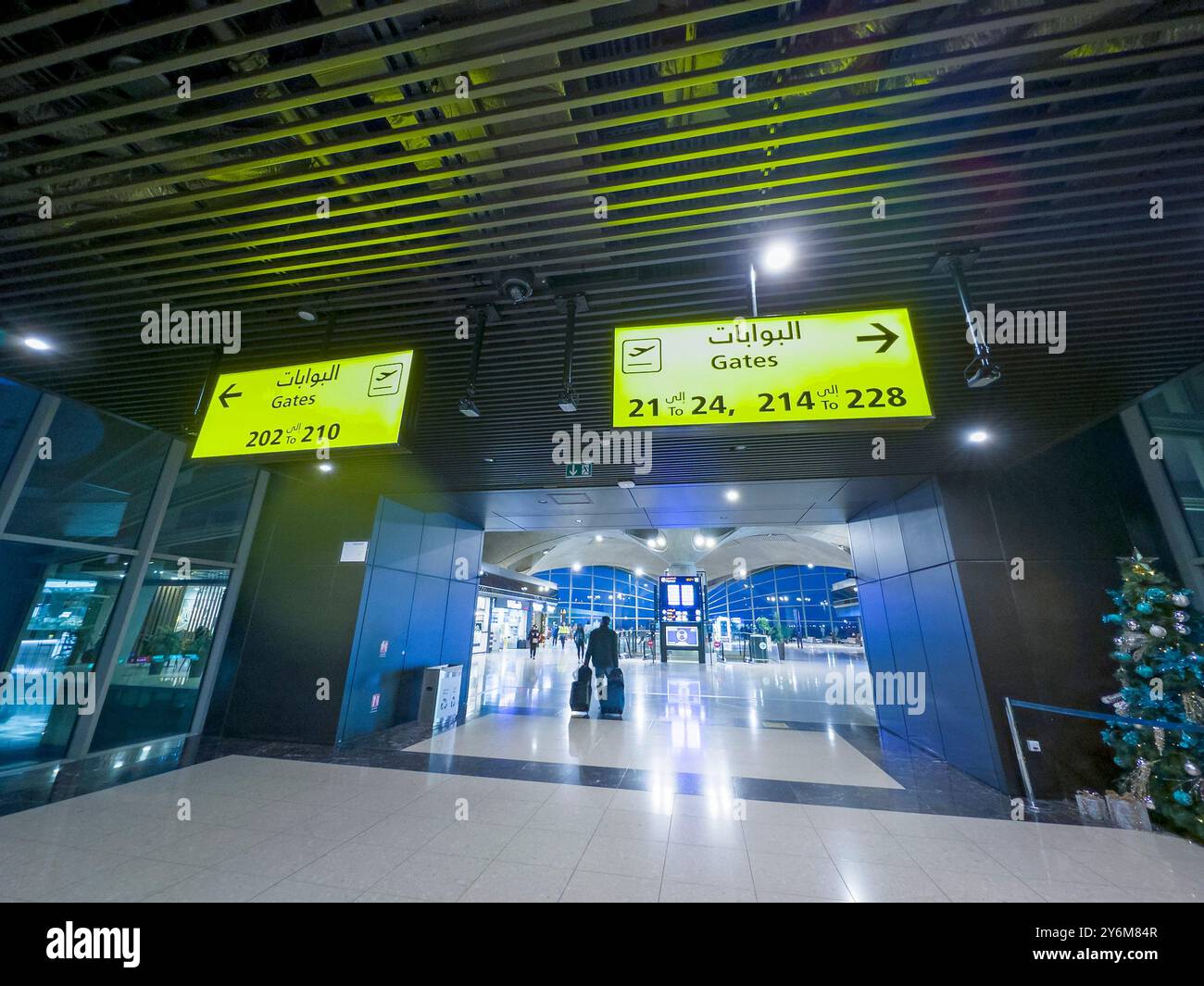 Jordan, Amman, Queen Alia International Airport Stock Photo - Alamy