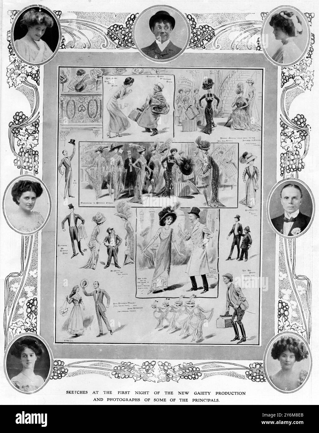 The Sacred Lamp Re-Lit: "Our Miss Gibbs," at The Gaiety. Sketches at ...