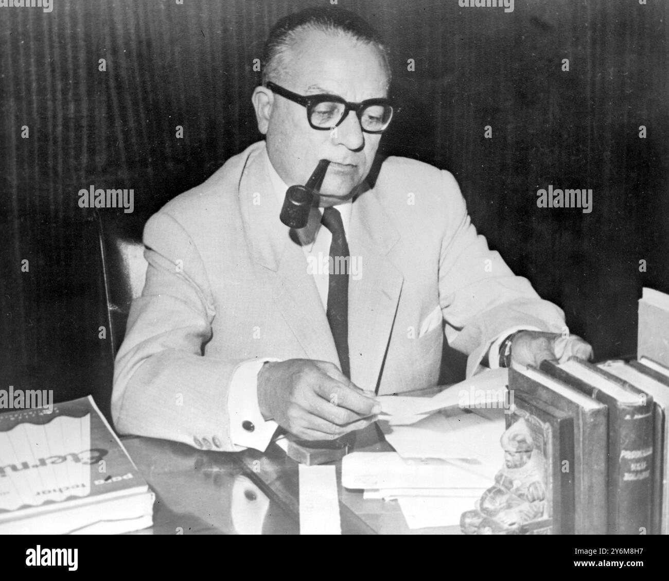 Caracas: Romulo Betancourt, President of Venezuela. 21 September 1961 ...