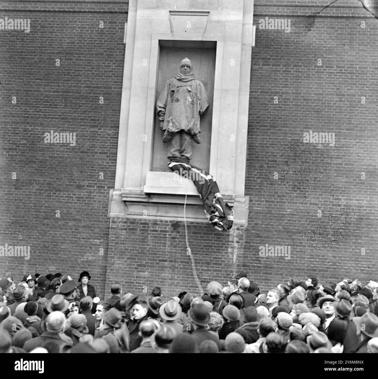 A memorial to a great explorer. Four days after the 10th Anniversary of ...