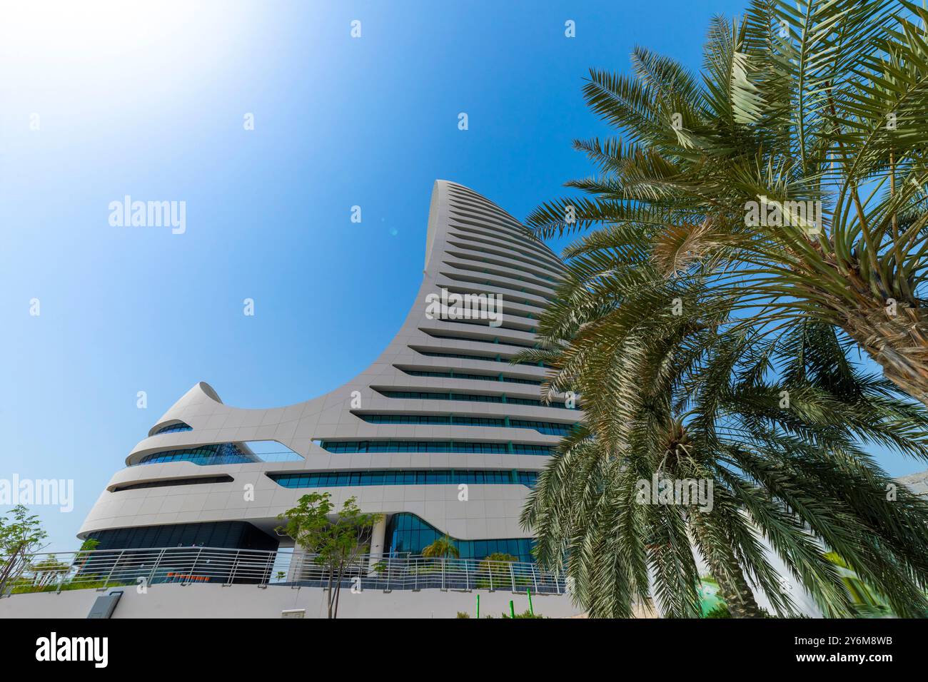 United Arab Emirates, Abu Dhabi, Yas Island, Al Sail Tower, Al Raha ...
