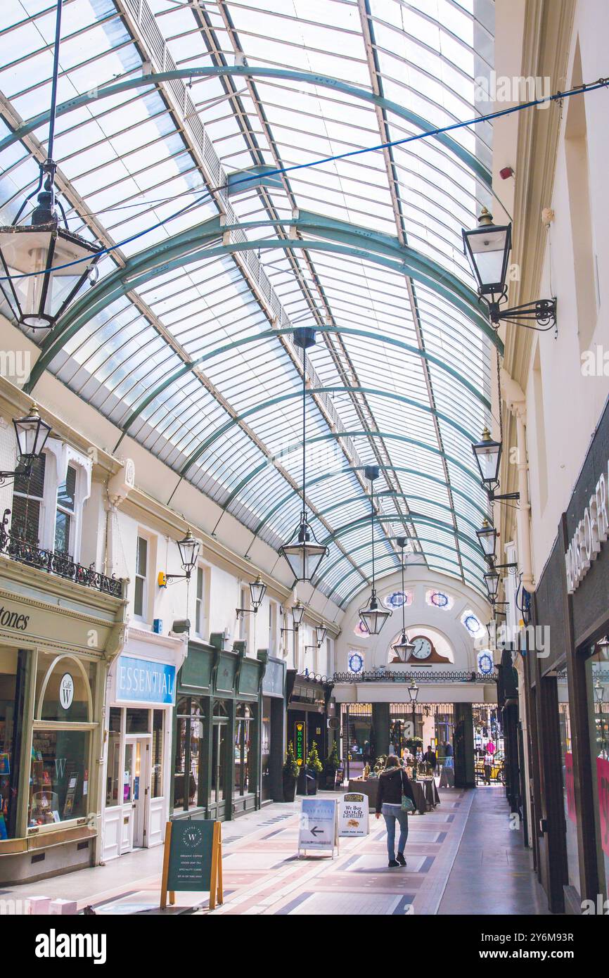 United Kingdom, England,Dorset, Bournemouth, shopping mall in the city ...