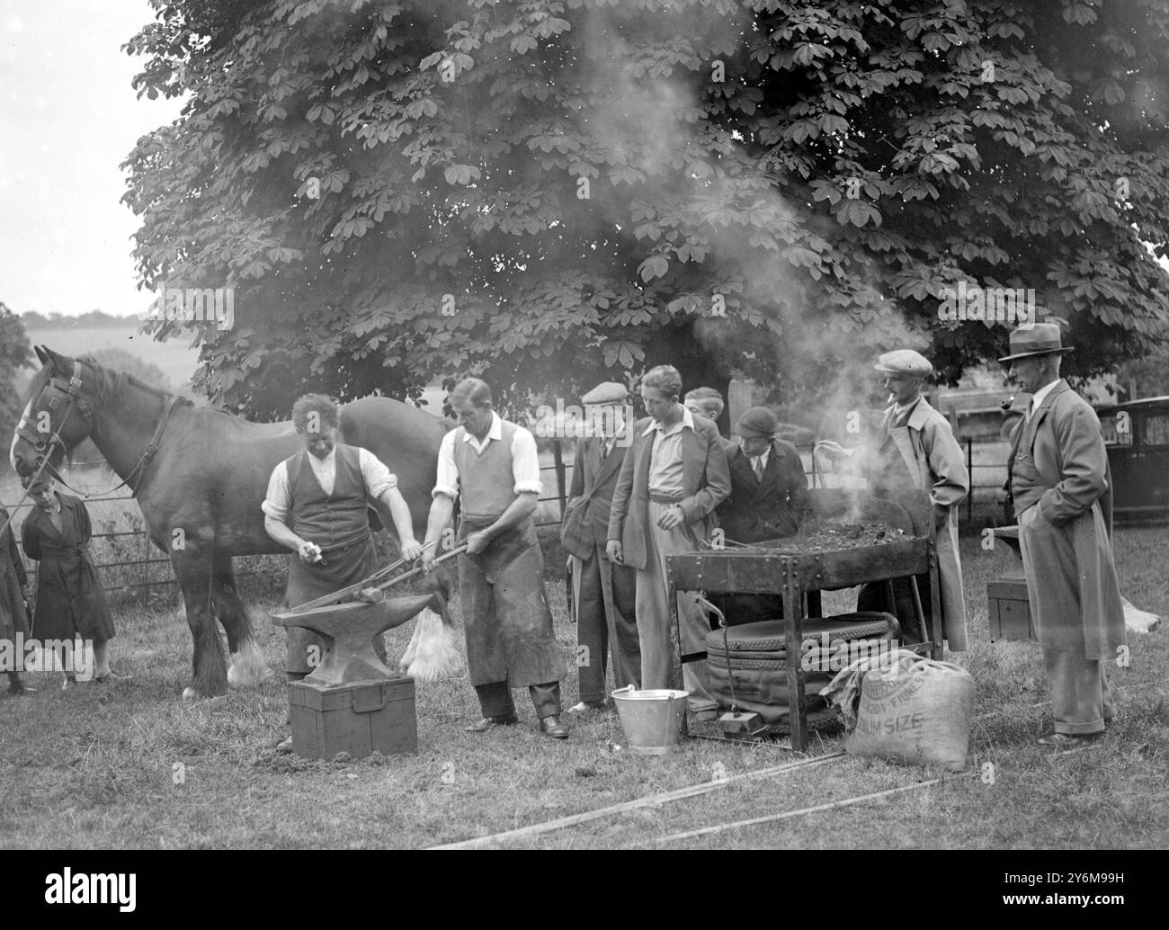 "Under the spreading chestnut tree" Blacksmith' competitions in ...