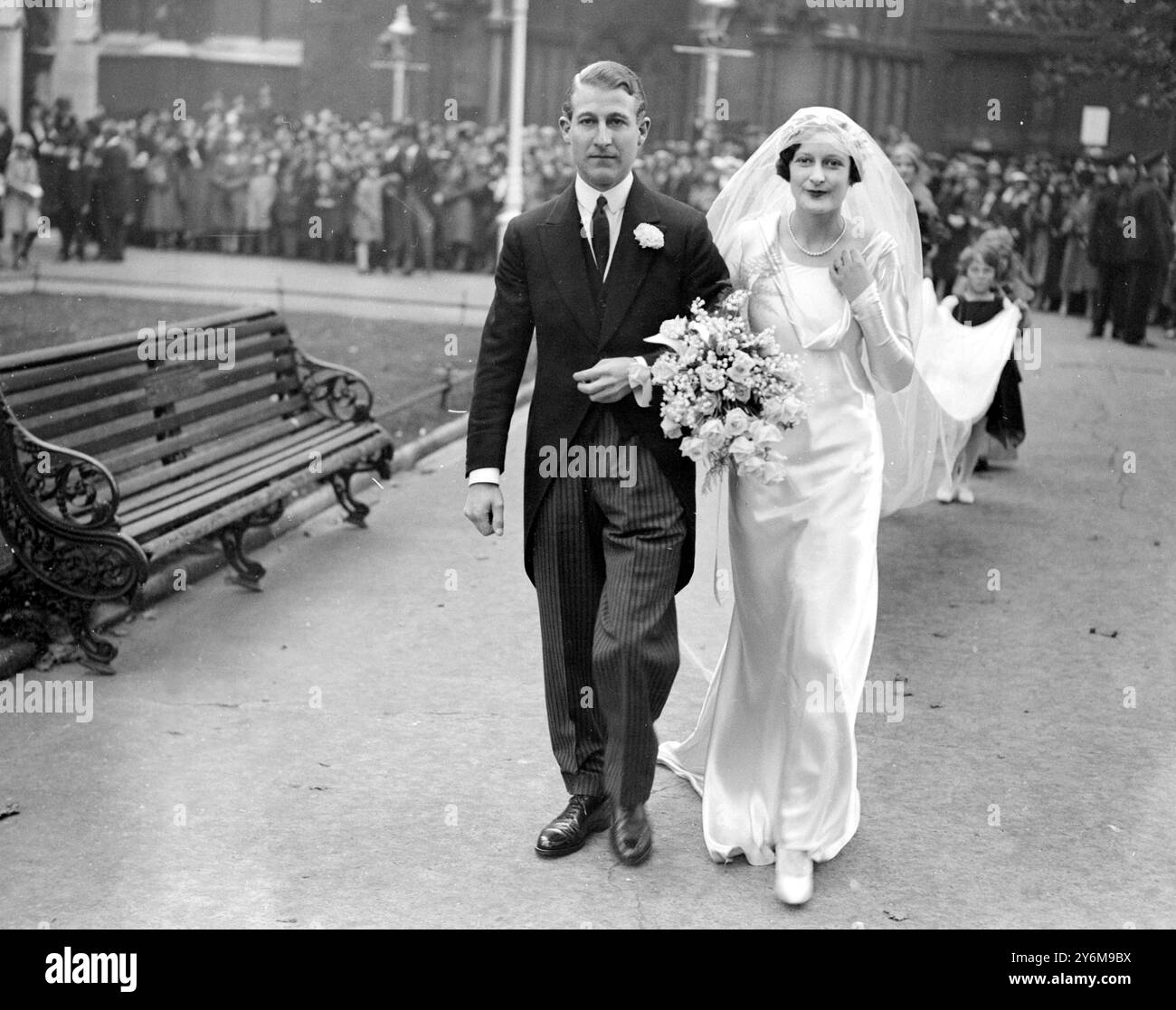 Wedding of Lord O'Neill and Miss Anne Charteris at St Margaret's ...