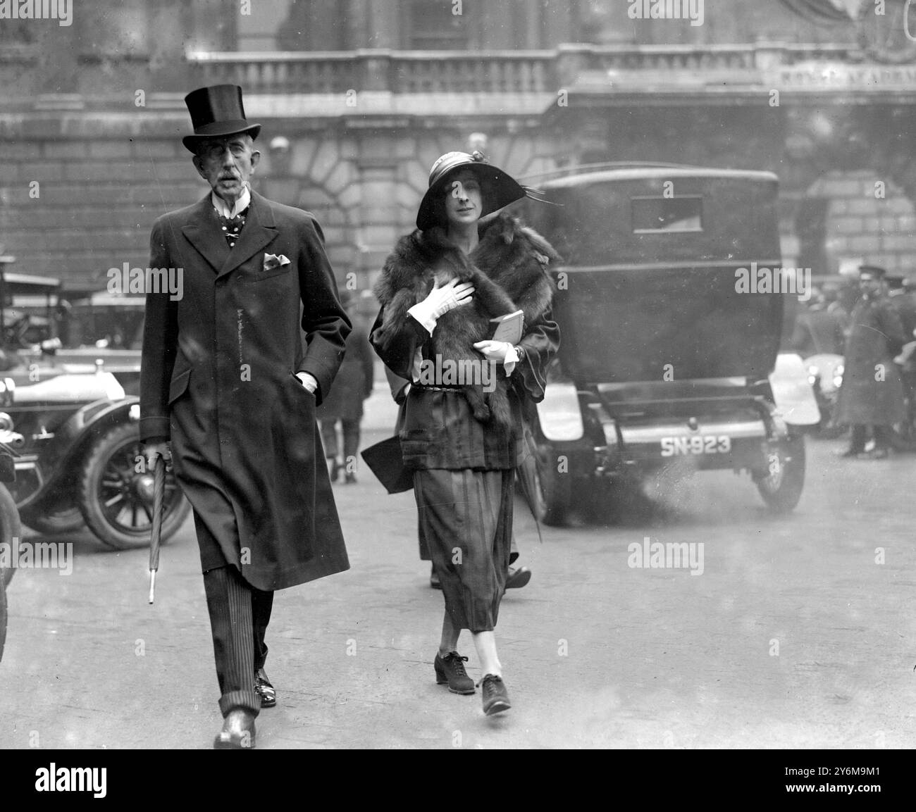 Society at 'Private view day' at the Academy. Lord Woolavington and the ...