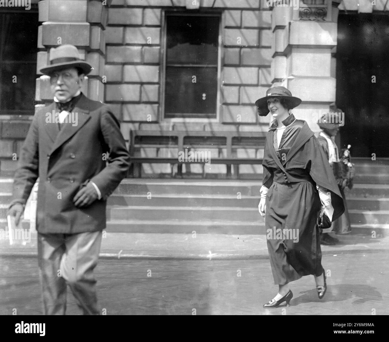 Society at 'Private view day' at the Academy. Lady Lavery. 29 April ...