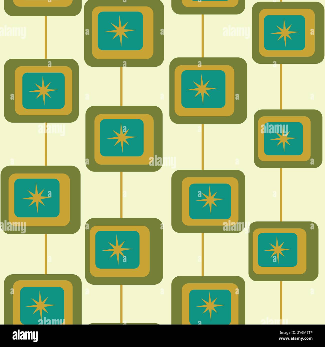 Pattern star stars square squares Stock Vector Images - Alamy