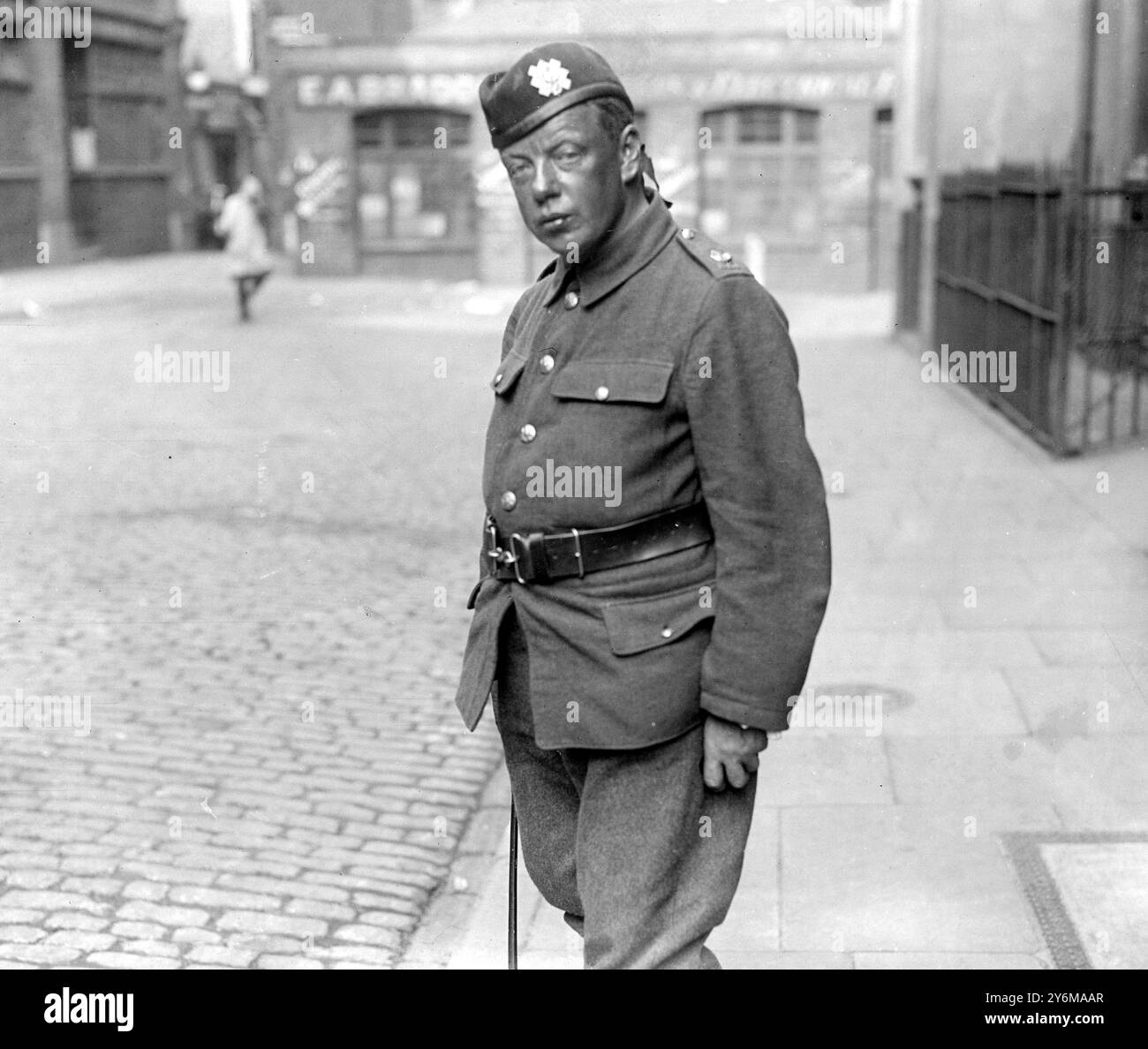 Private Cecil Chesterton, late editor of the 'New Witness' which the ...