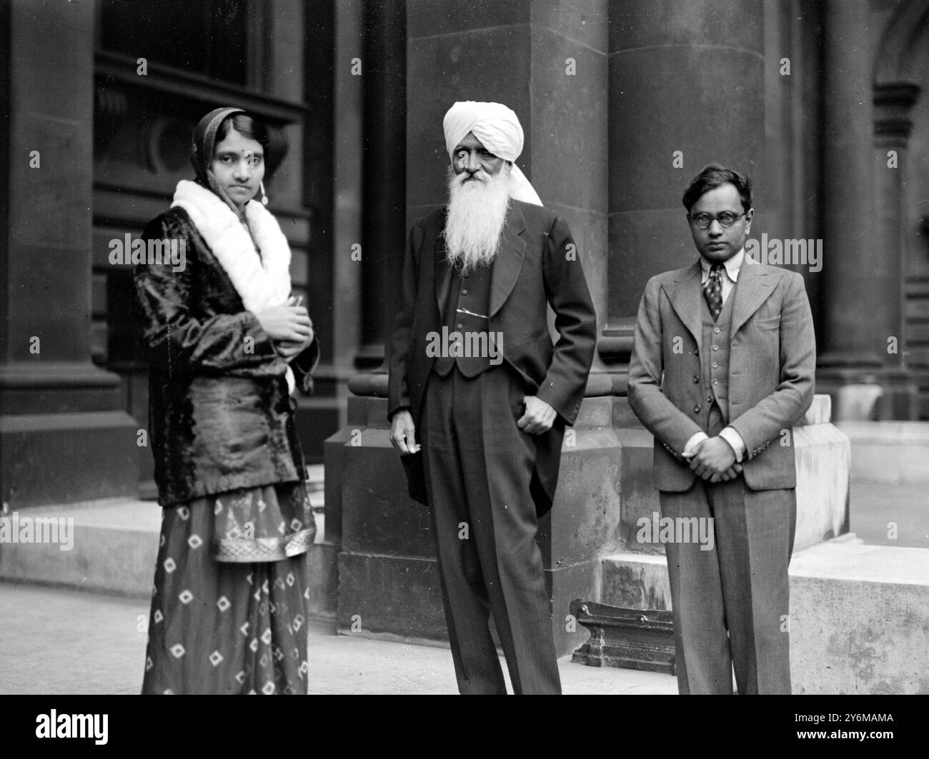 Official reception at the India Office by the secretary of State for ...