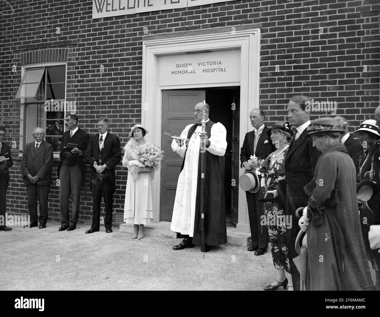 The Bishop of St Albans speaking after the official opening of the ...