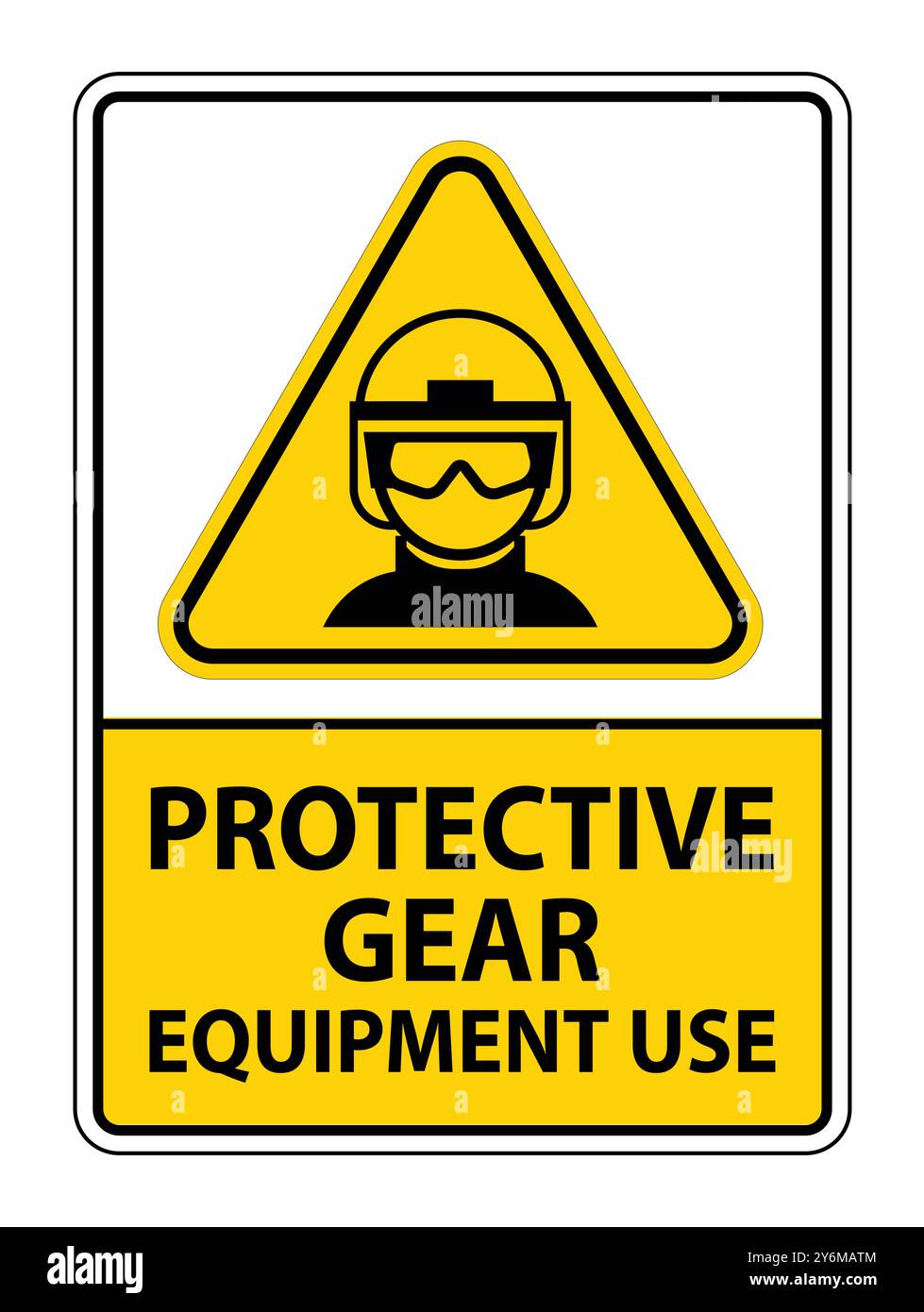 Safety Icon for Protective Gear and Equipment Use Stock Vector Image ...
