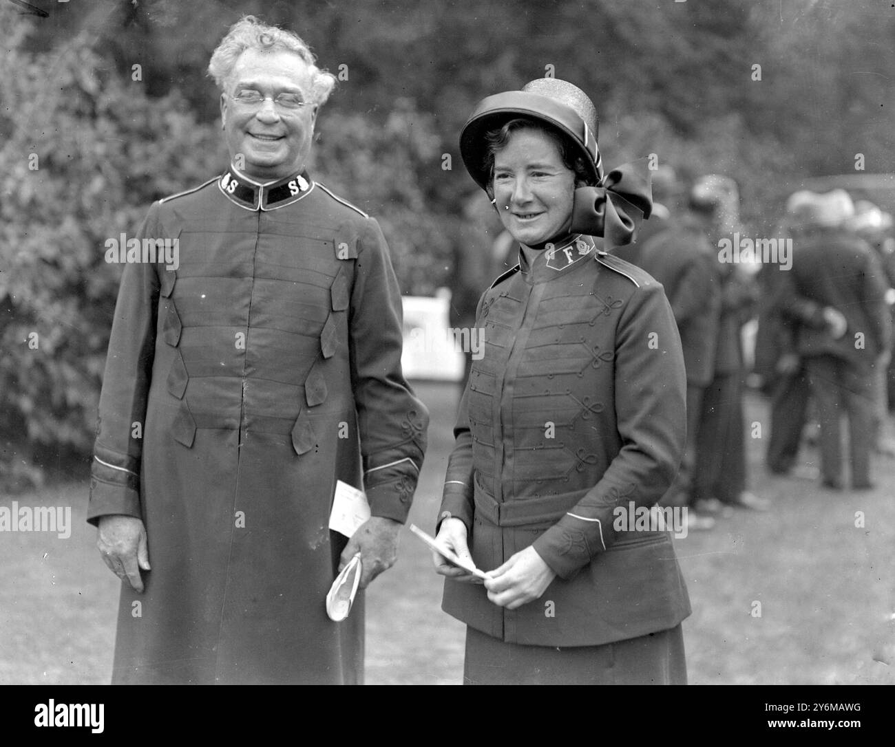 Salvation Army reception at Brooks Hill, Harrow Weald. Colonel H.W. Map ...