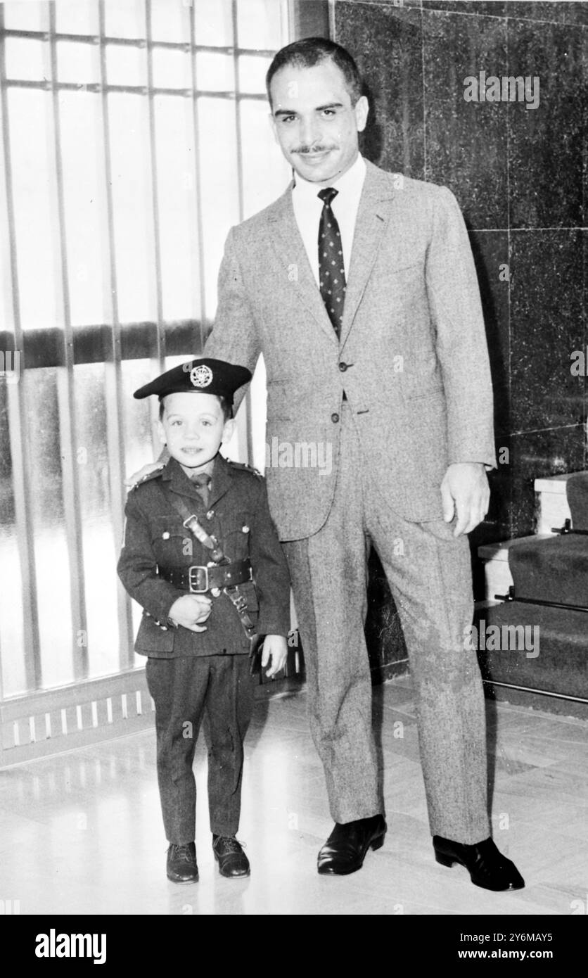 Amman, Jordon A birthday smile from uniformed Prince Abdullah, who is ...