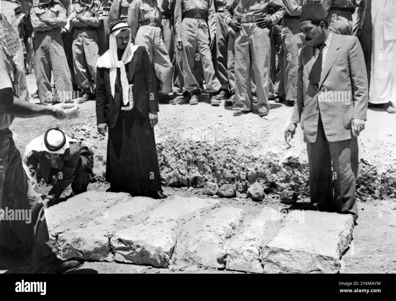 Funeral of King Abdullah of Jordon. The Royal tomb of H.M. King ...