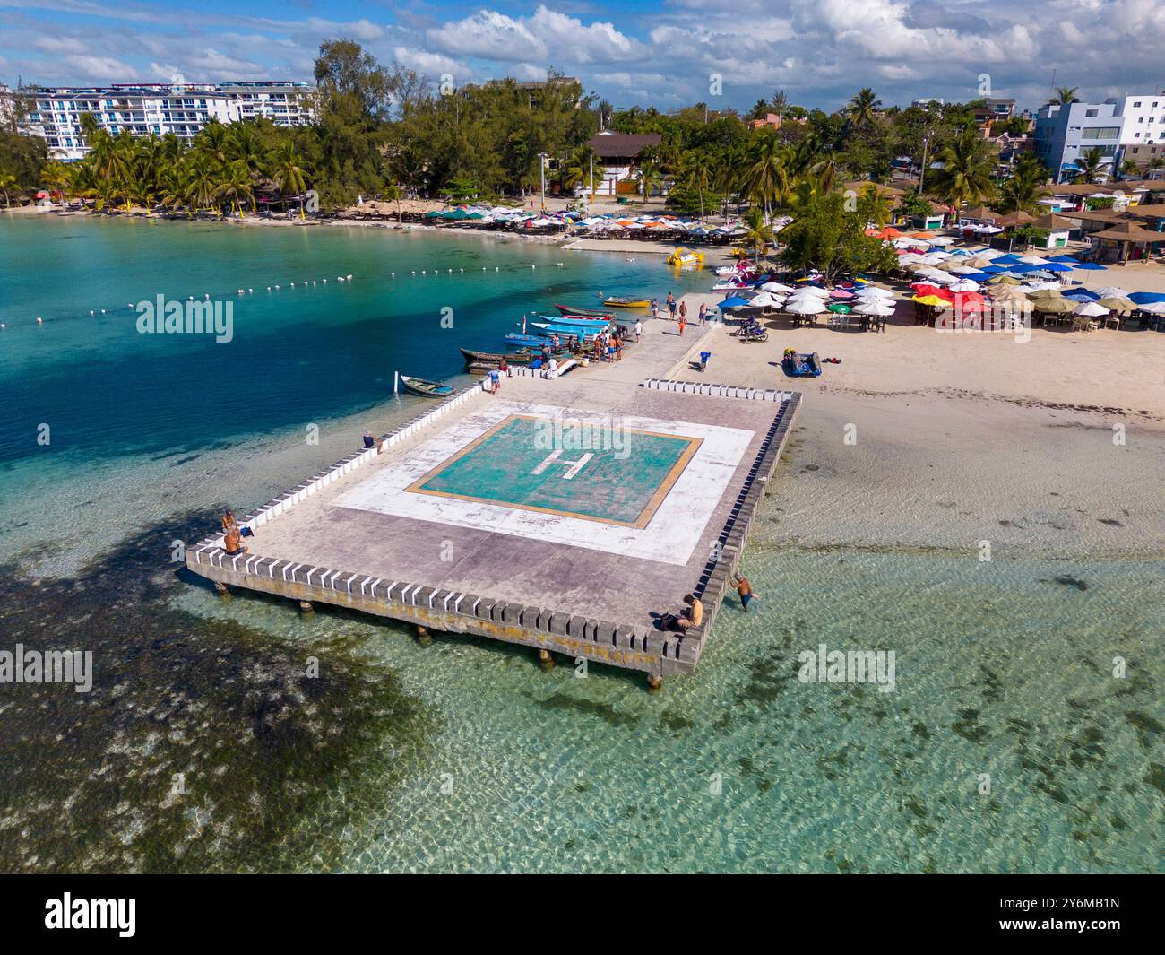Aerial view santo domingo dominican hi-res stock photography and images ...