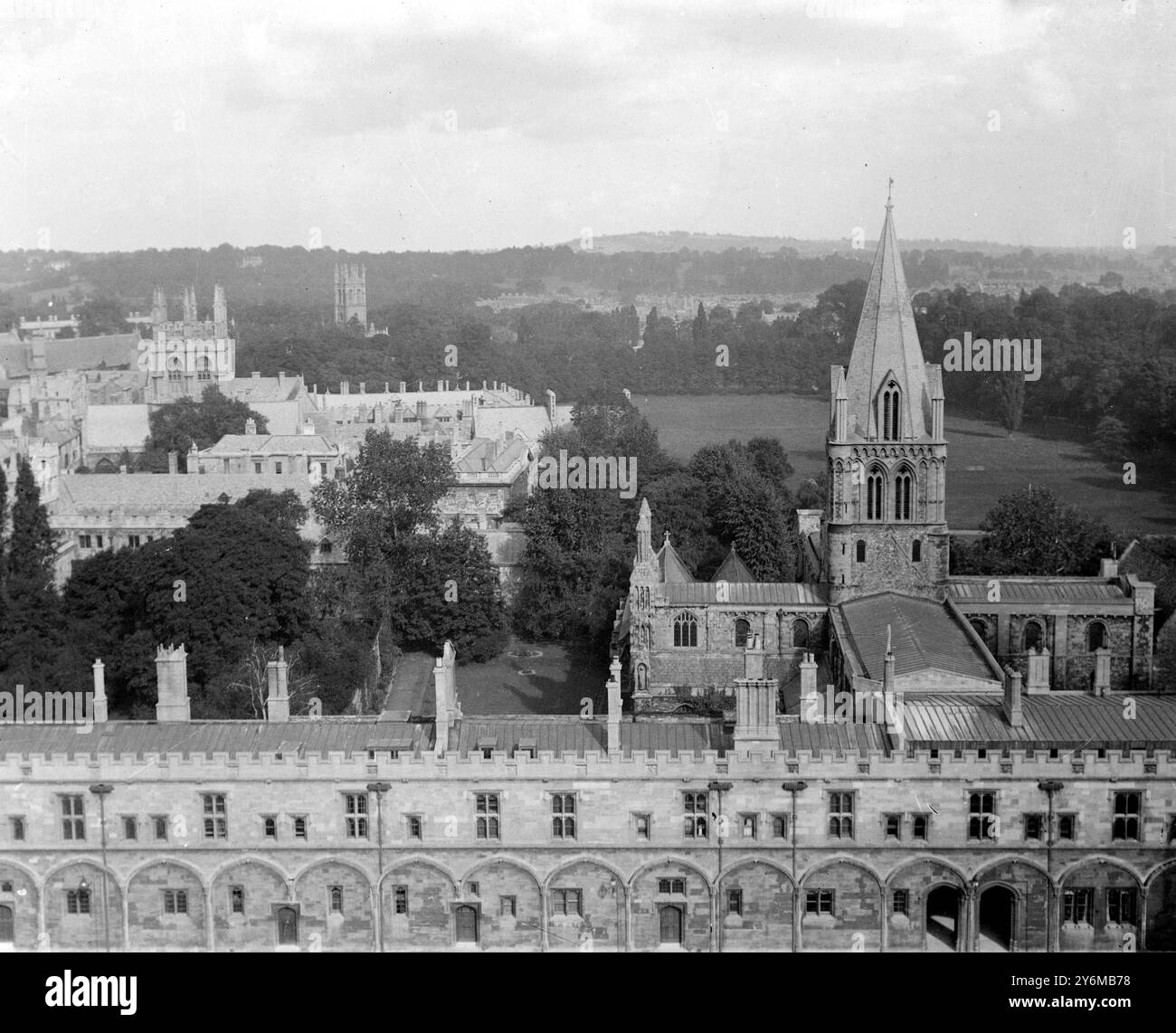 Oxford - View from Tom Tower Stock Photo - Alamy