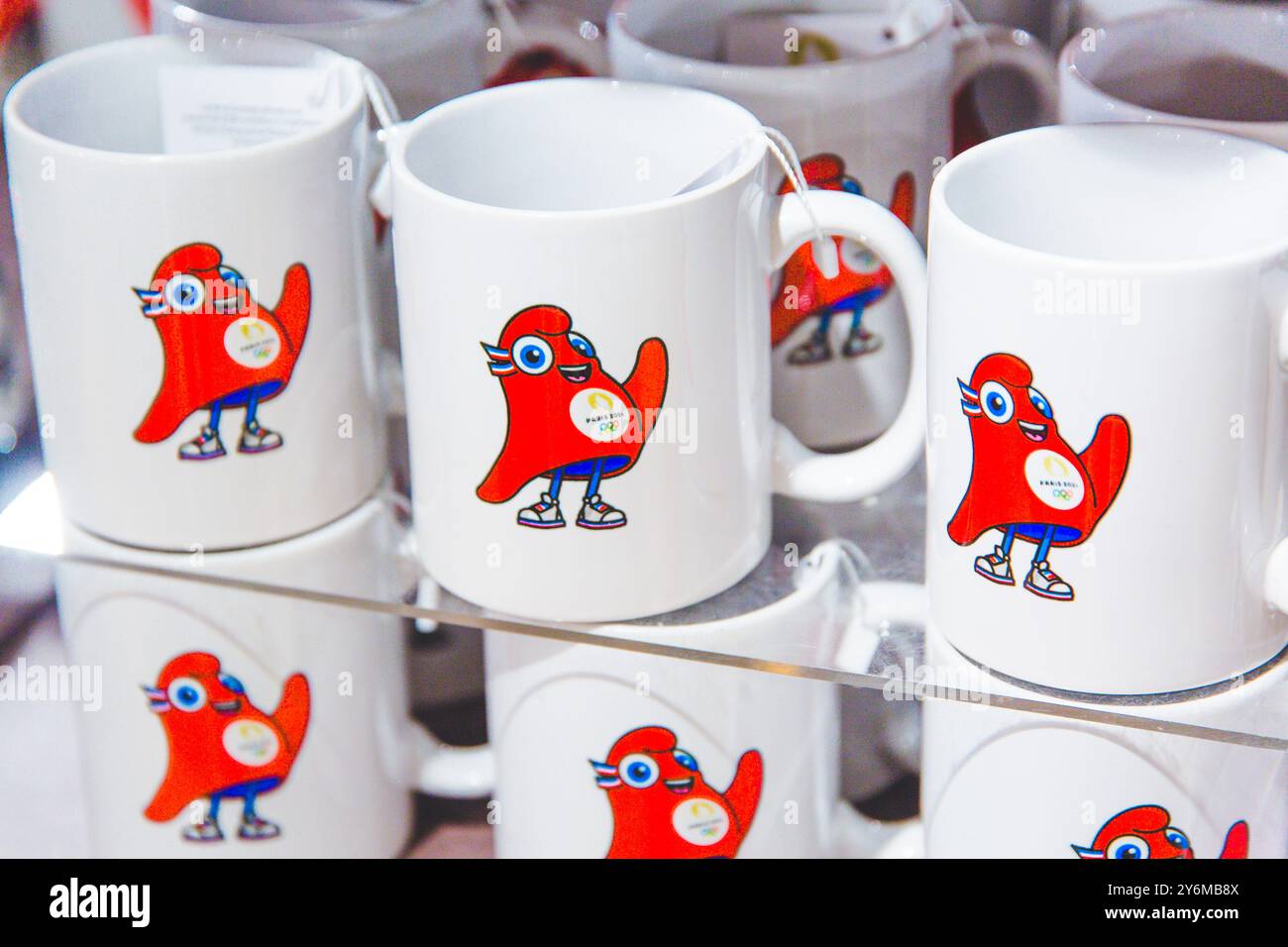 Phryges, mascots of the Paris 2024 Olympic and Paralympic Games. Vente ...