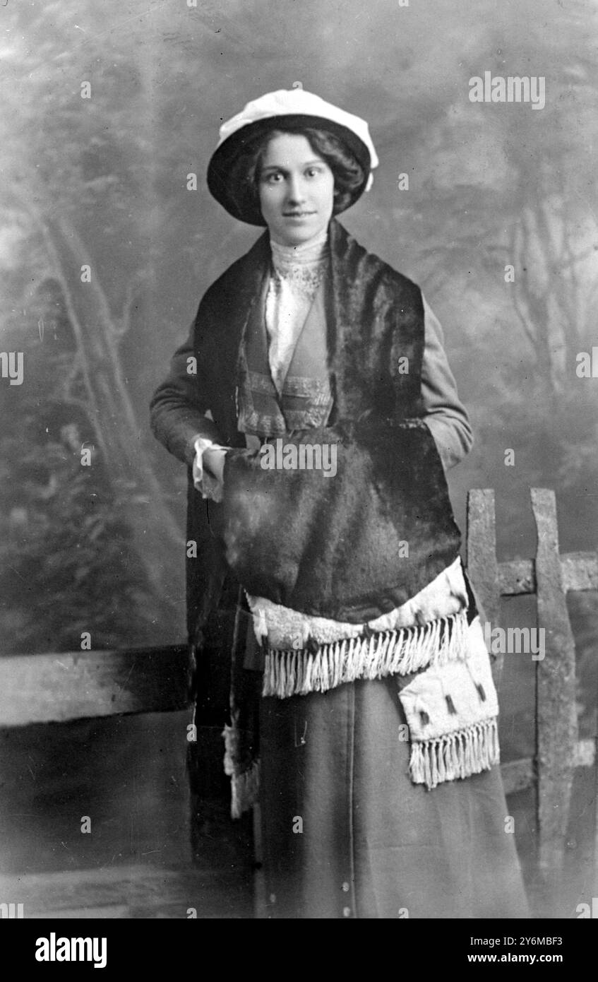 Pecham Murder. Violet Dash, the murdered girl Stock Photo - Alamy