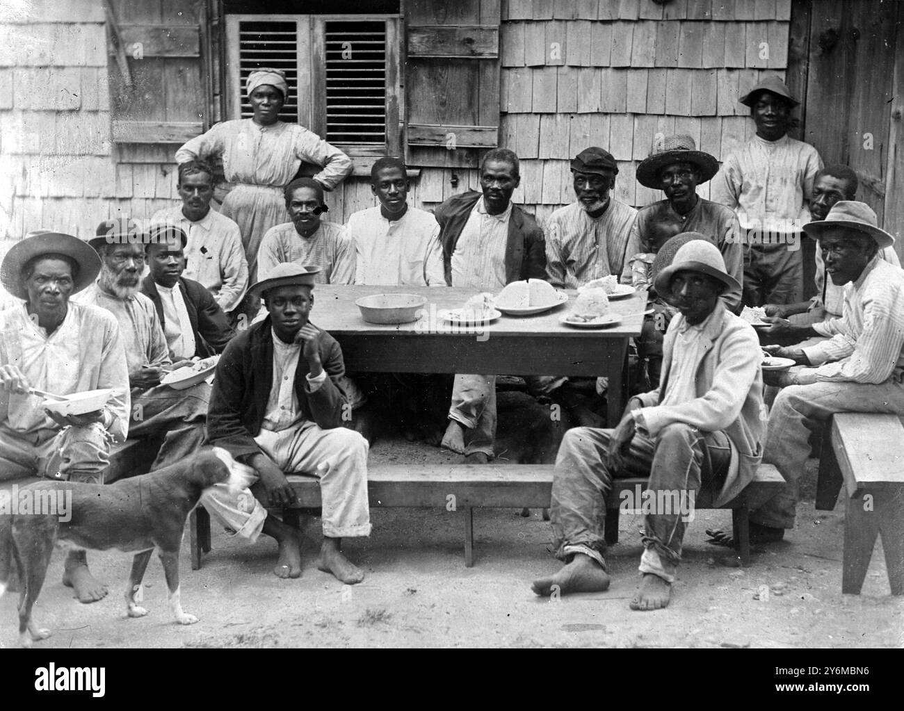 The black revolt in Trinidad. Typical West Indian labourers. 13 ...