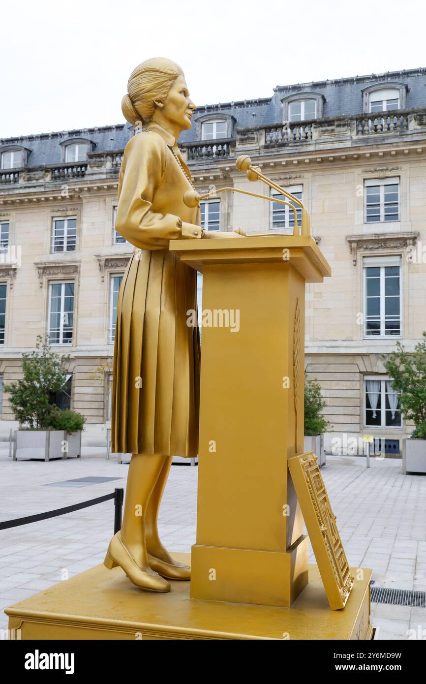 STATUES OF THE TEN GOLDEN WOMEN OF THE OPENING CEREMONY ON DISPLAY AT ...