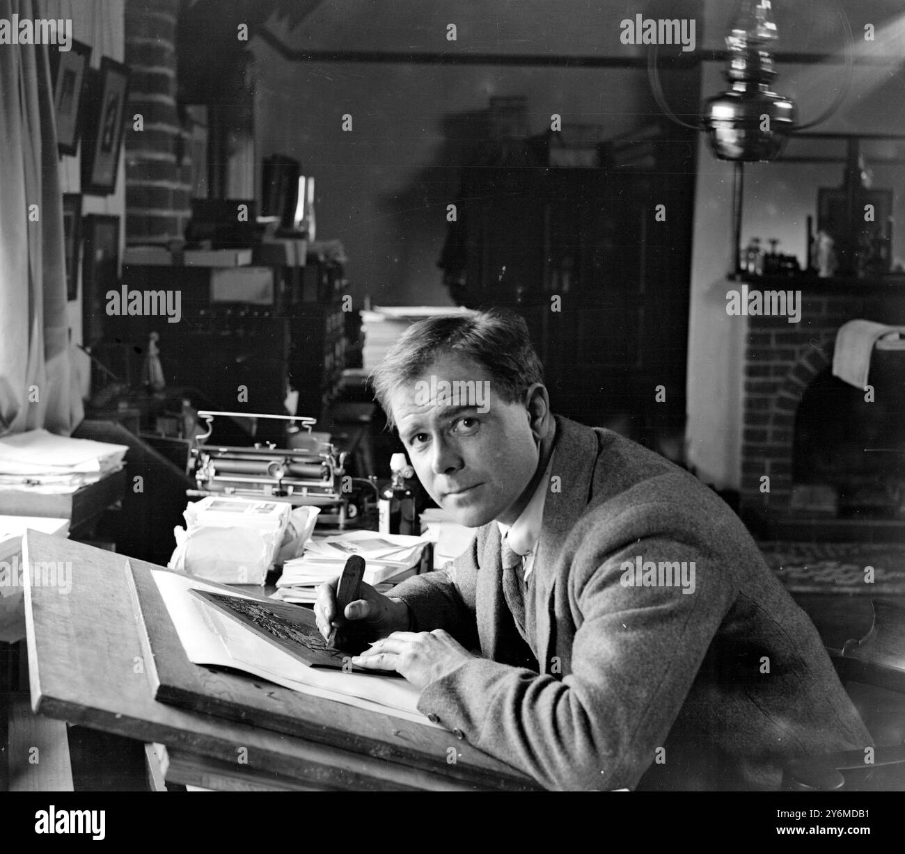 Printed by hand press at the Forest Press, Breamore. Mr Hesket Hubbard ...